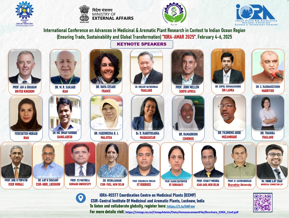 IORA-RCSTT COORDINATION CENTRE ON MEDICINAL PLANTS (ICCMP)